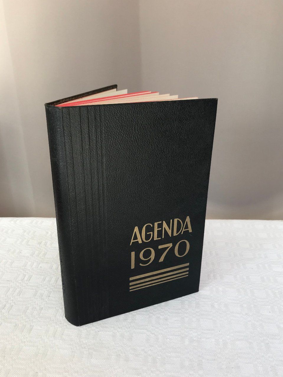 Agenda, mémento vintage de 1970 - Videgrenierdunet